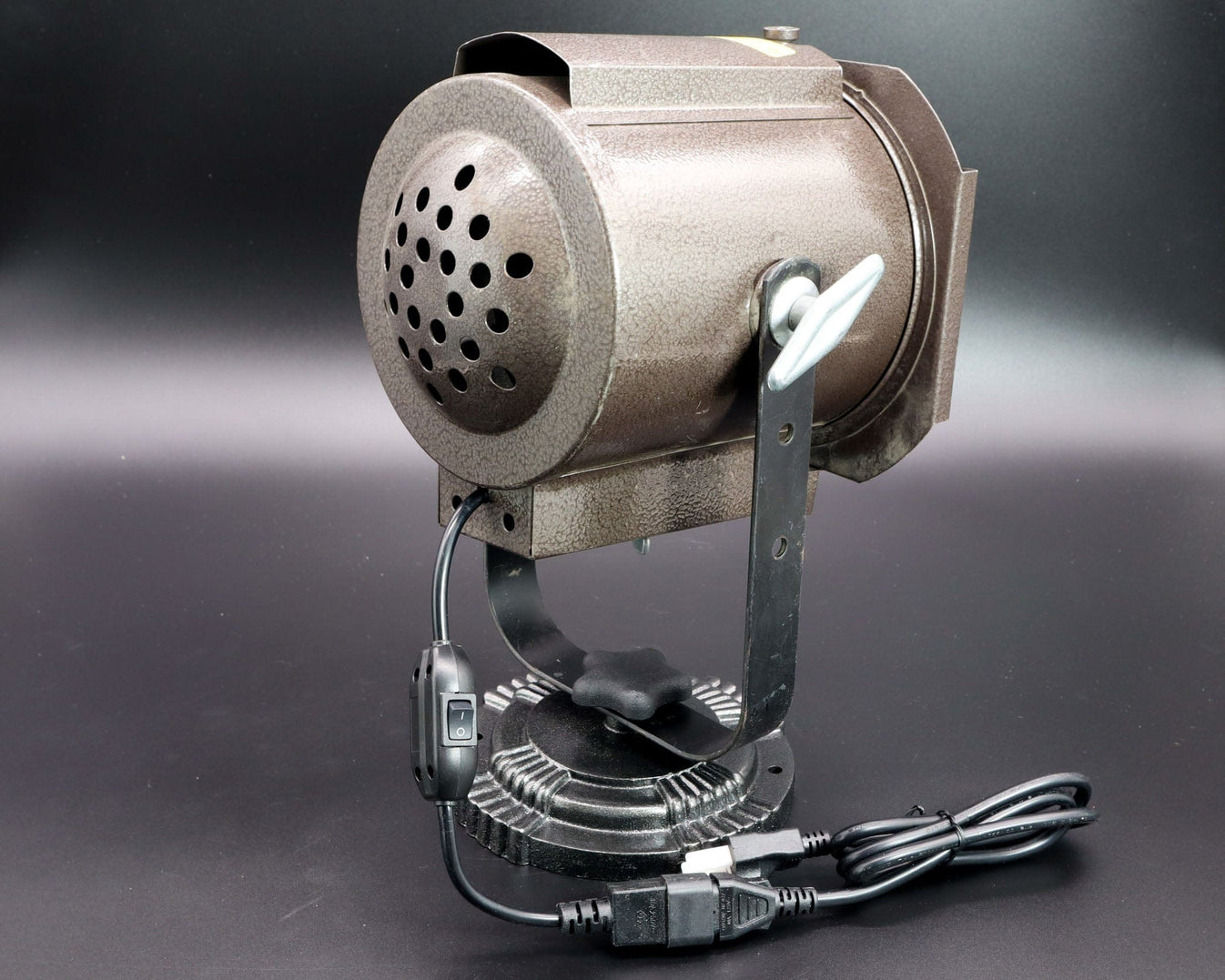 Small, Gray Stage light with Colored Lenses, Home Theater & Movie Room ...