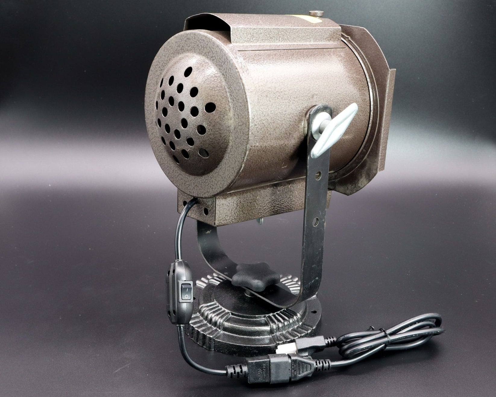 Small, Gray Stage light with Colored Lenses, Home Theater & Movie Room ...