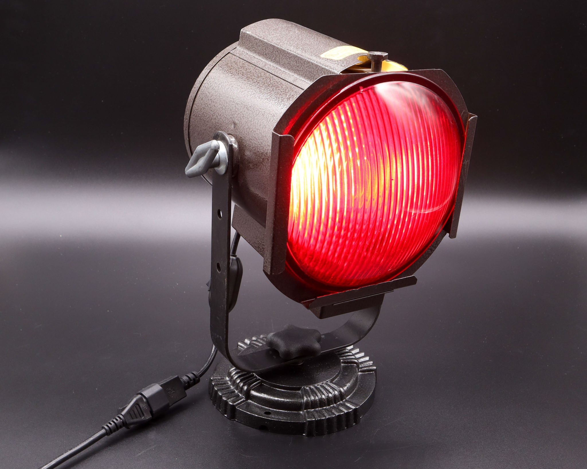 Small, Gray Stage light with Colored Lenses, Home Theater & Movie Room ...