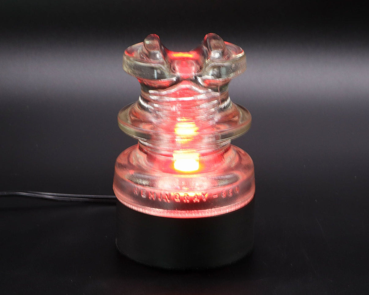 Lamp Base for "Hemingray-660" Glass Insulators – LightAndTimeArt