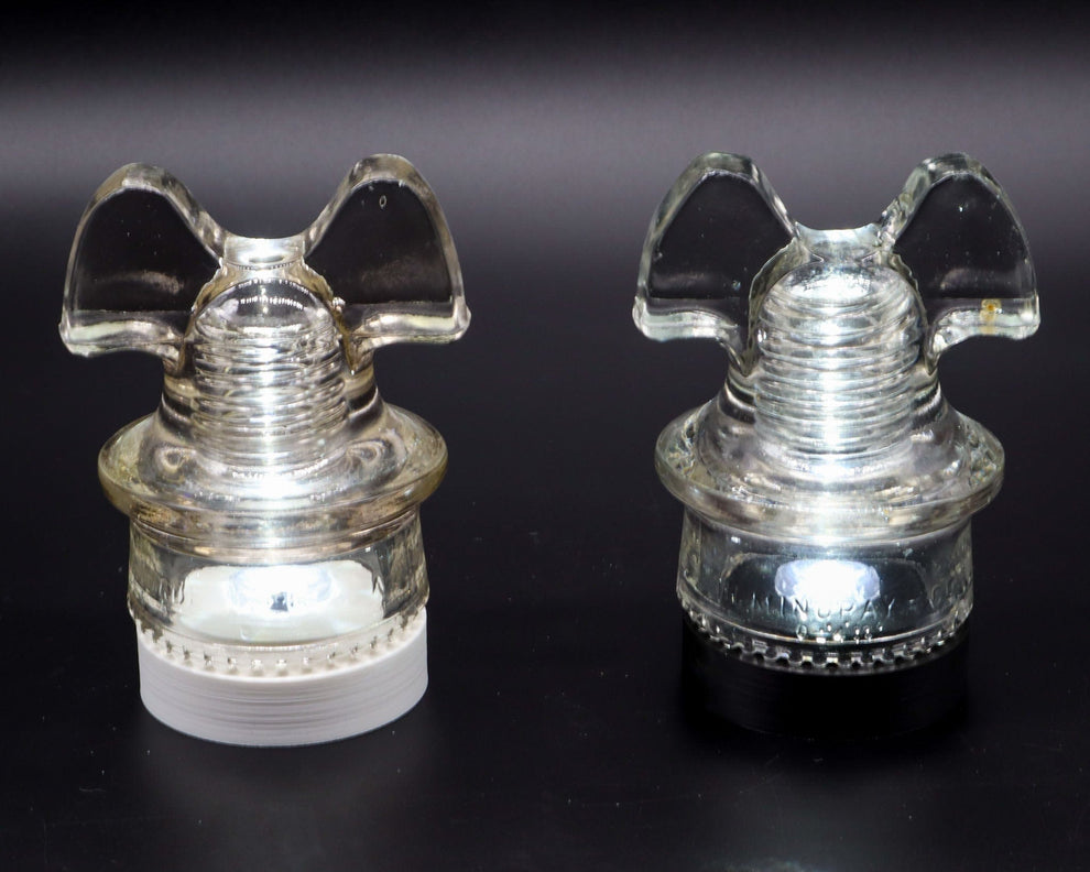 Battery Powered Lamp Base for "Hemingray-60" Glass Insulators ...