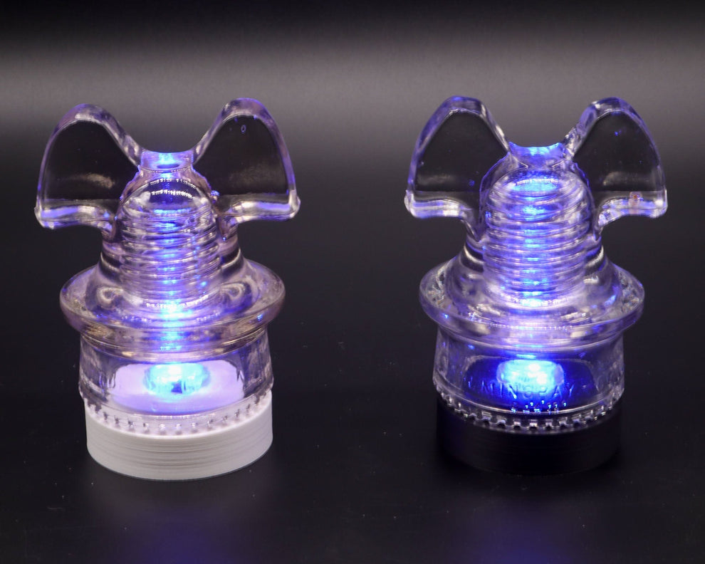 Battery Powered Lamp Base for "Hemingray-60" Glass Insulators ...