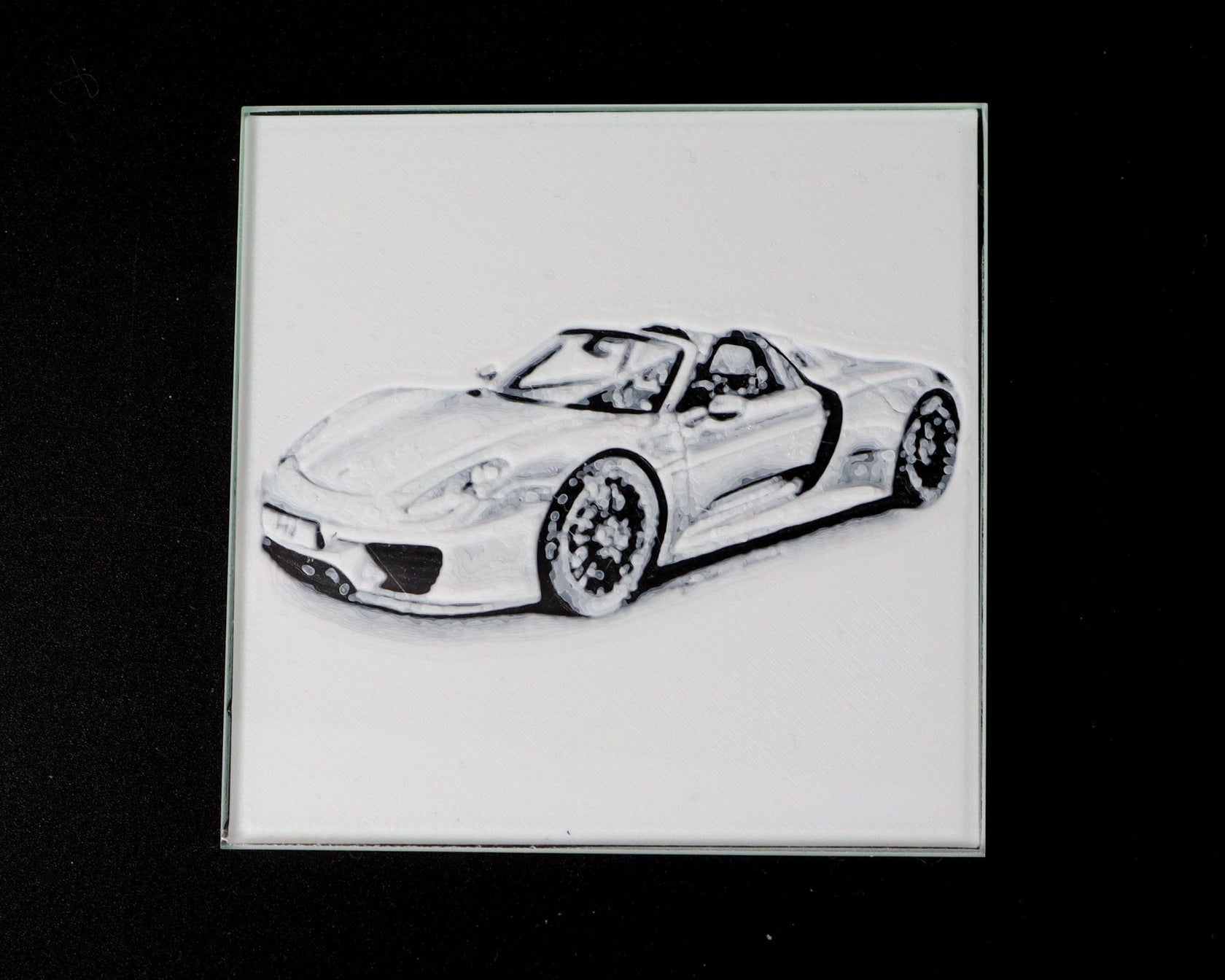 Porsche Coaster Set for Drinks with Holder, Barware, Set of 4 or 6 ...