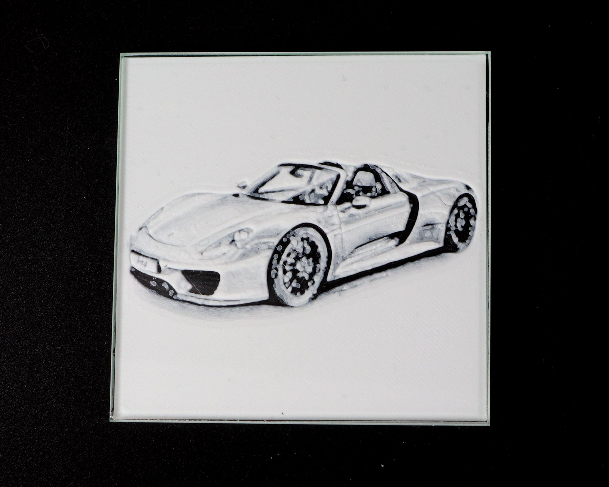 Porsche Coaster Set for Drinks with Holder, Barware, Set of 4 or 6 ...