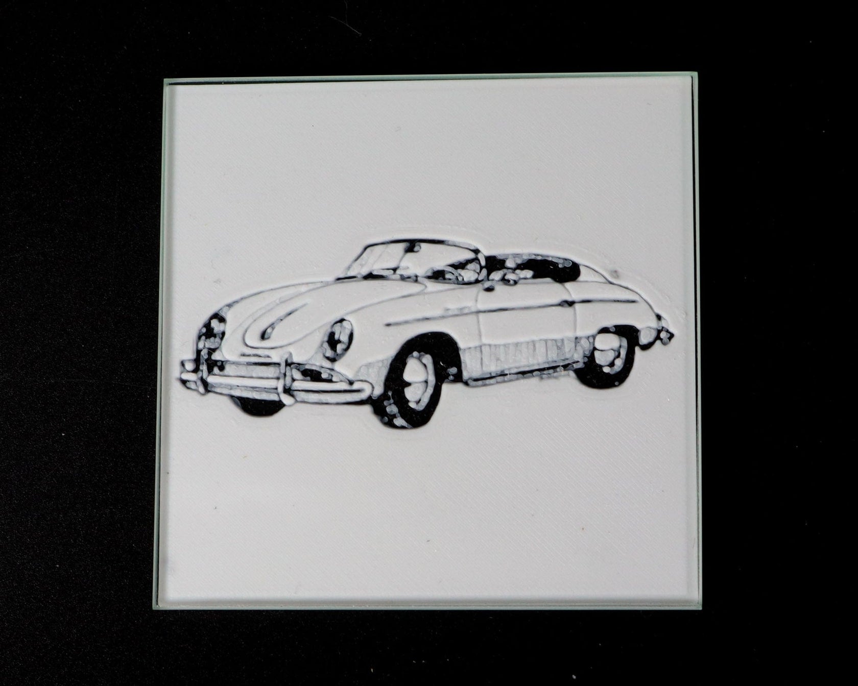 Porsche Coaster Set for Drinks with Holder, Barware, Set of 4 or 6 ...