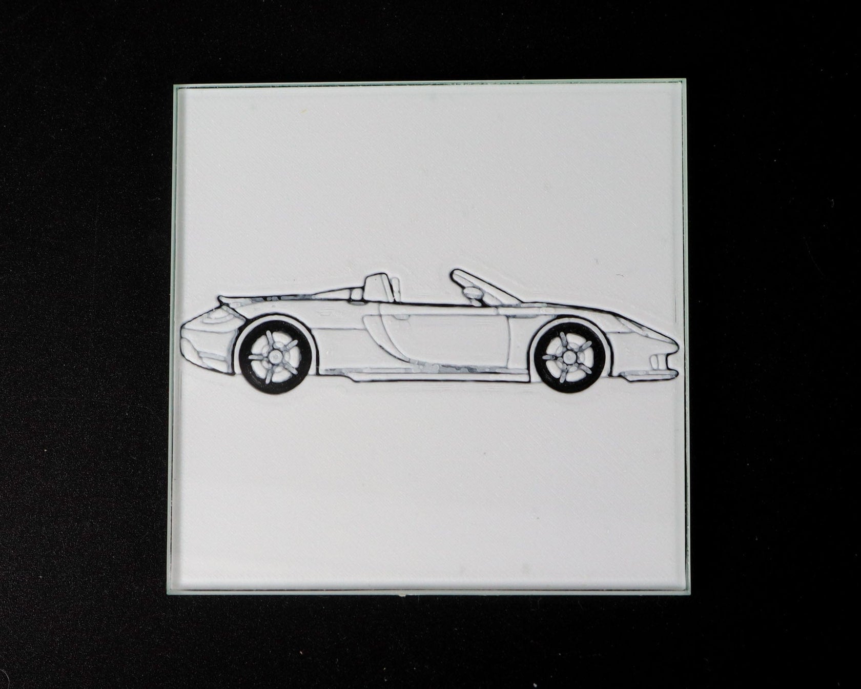 Porsche Coaster Set for Drinks with Holder, Barware, Set of 4 or 6 ...