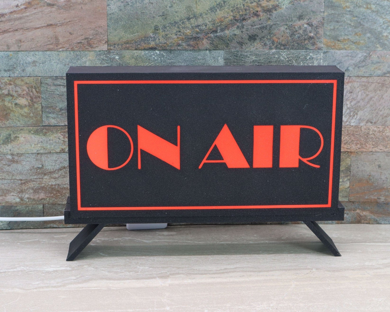 Retro Glow: Vintage Themed Home Theater Lightbox – LightAndTimeArt