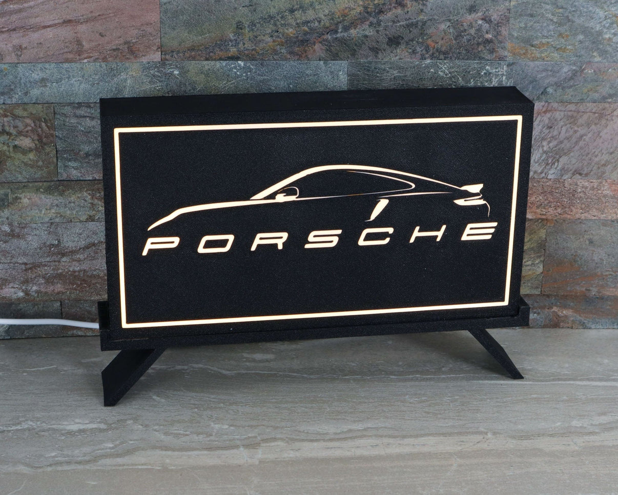 Illuminate Your Passion: Porsche 911 Themed Lightbox by LightAndTimeAr ...