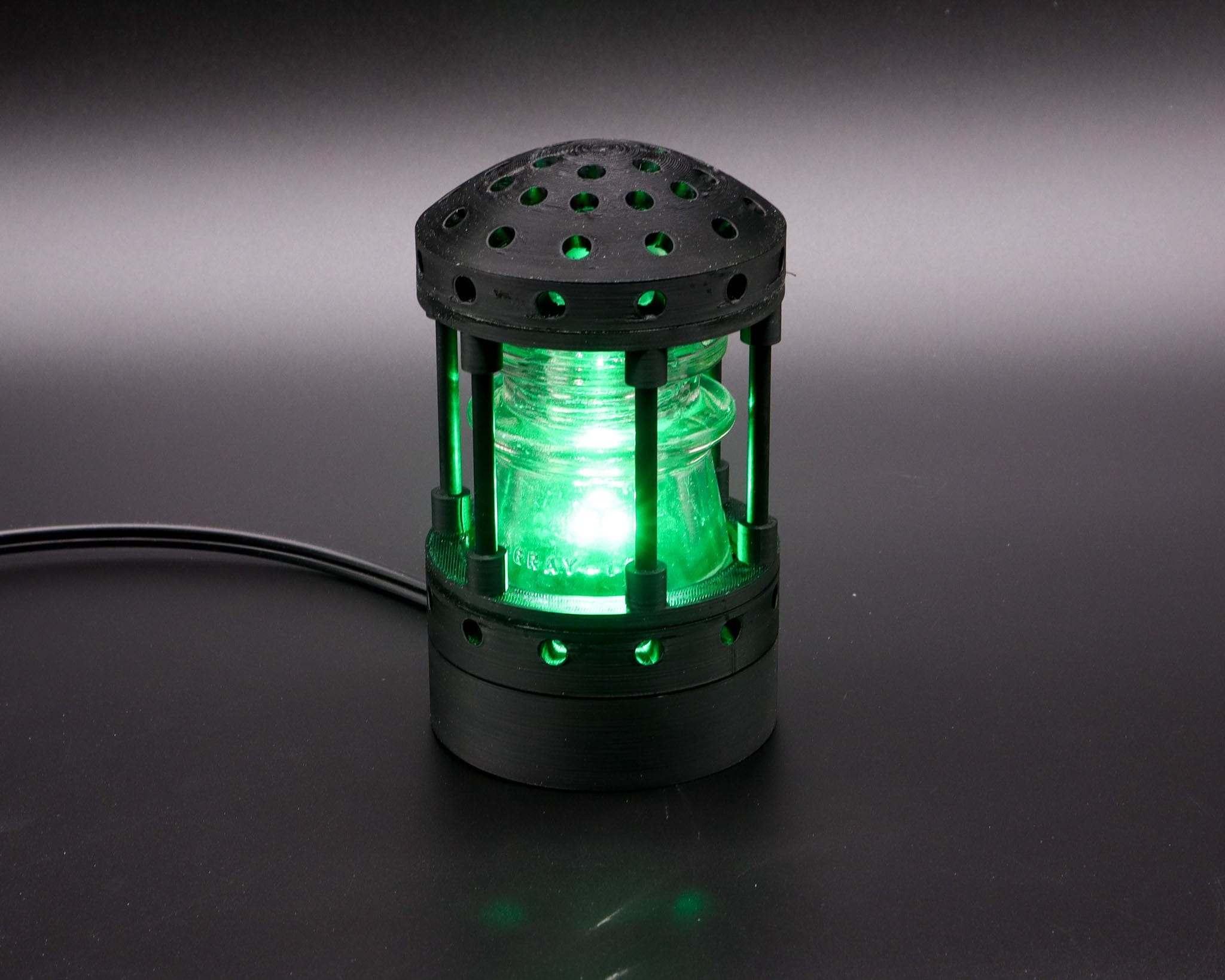 The Black Tower - Low Voltage LED Landscape Light,12V AC/DC Lamp with ...