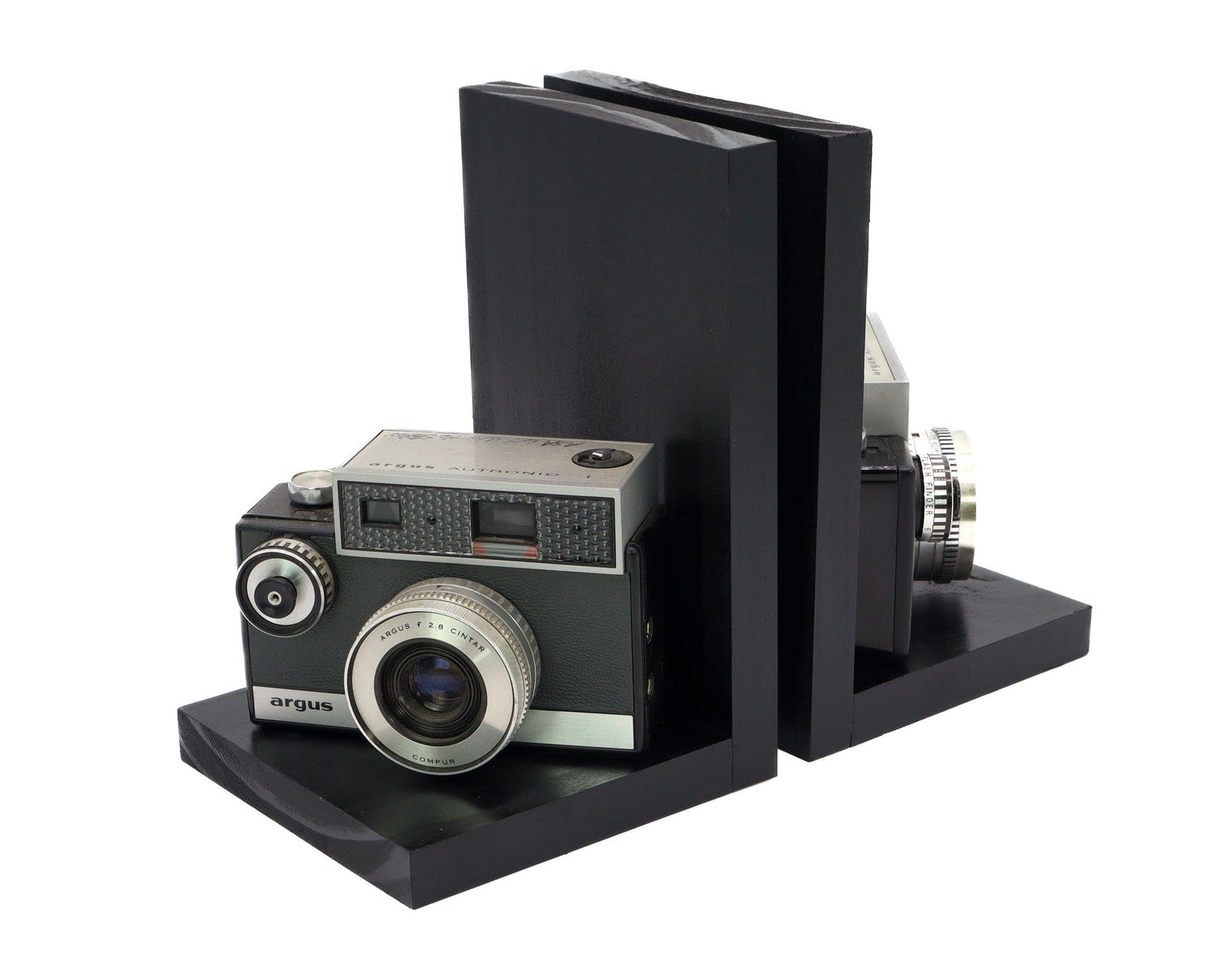 Antique Decorative Camera Bookends, Argus Autronic, Home Theater Décor ...